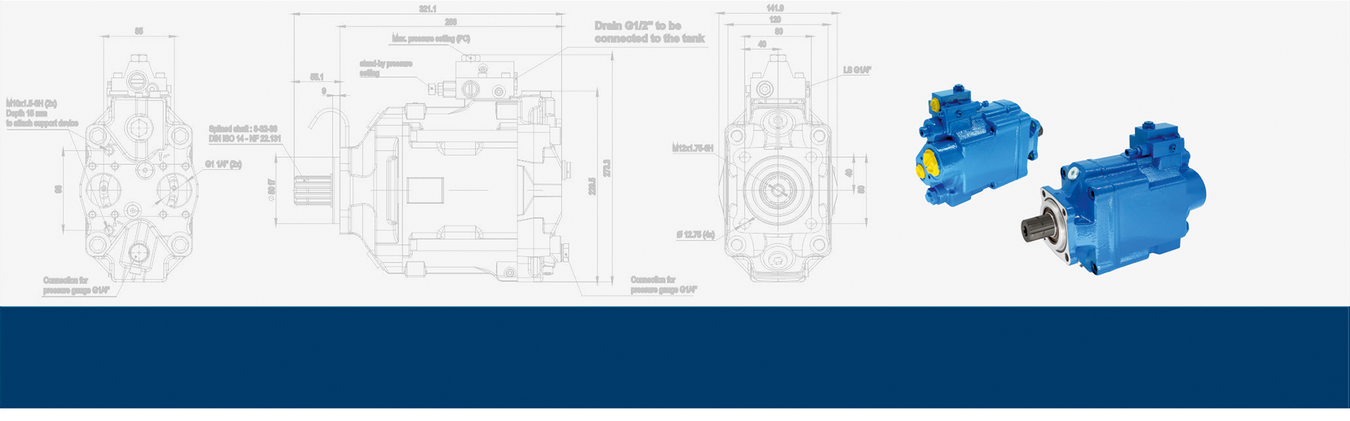 AXVP Variable Displacement Piston Pumps - Variable Displacement ...